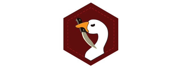 U HEX-GOOSE | Stealth Goose PVC Patch | Tacoma Airsoft Center CQB Field